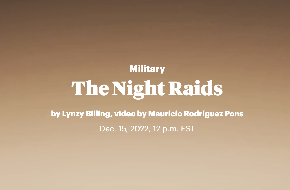 Shadid Curriculum: The Night Raids – Center for Journalism Ethics – UW ...